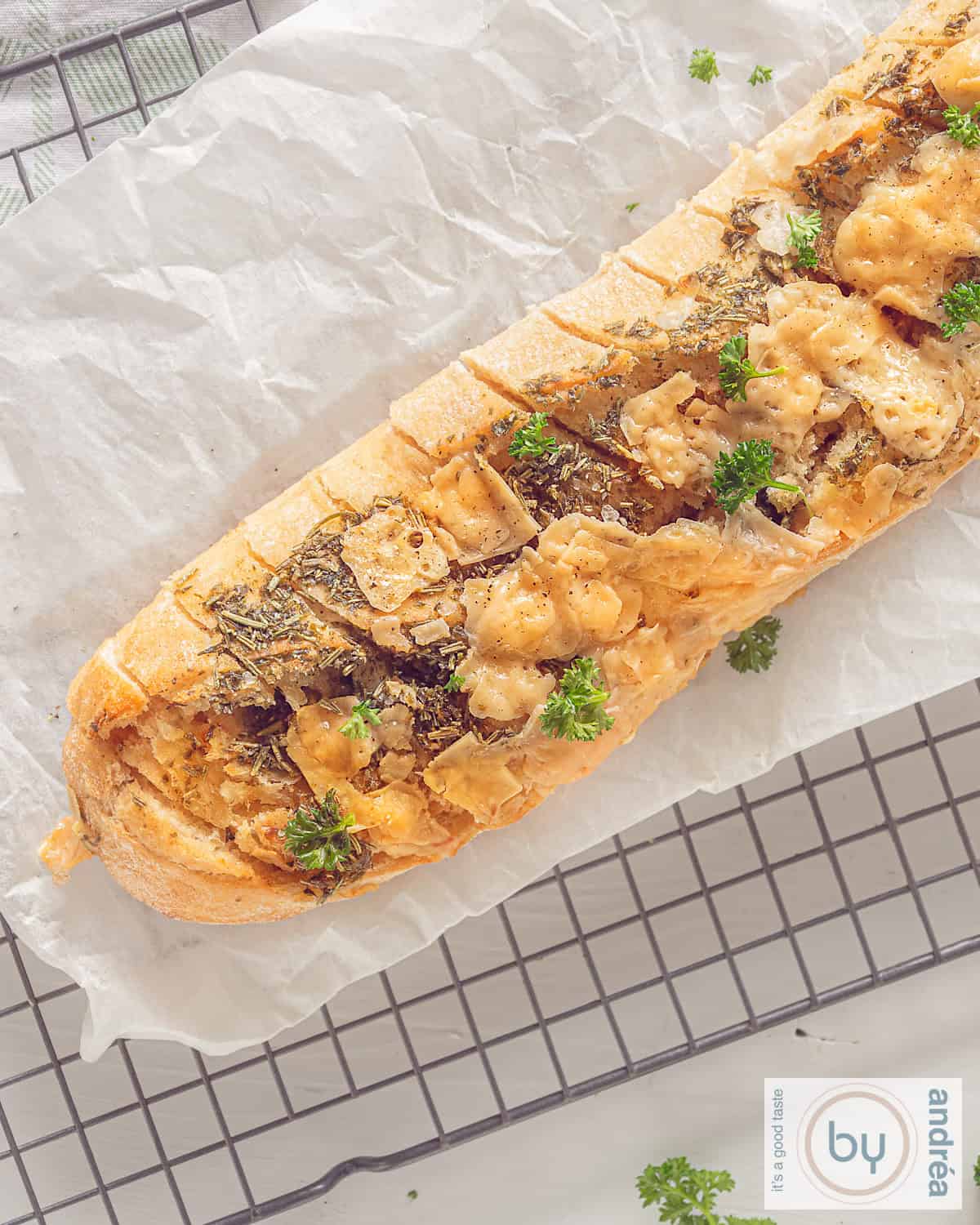 Stokbrood met Knoflook en Kruiden - By Andrea Janssen