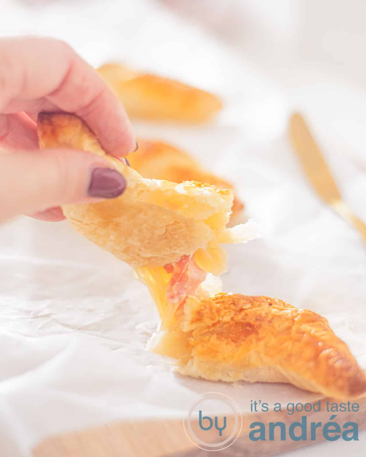 Ham-Kaas Croissant - By Andrea Janssen