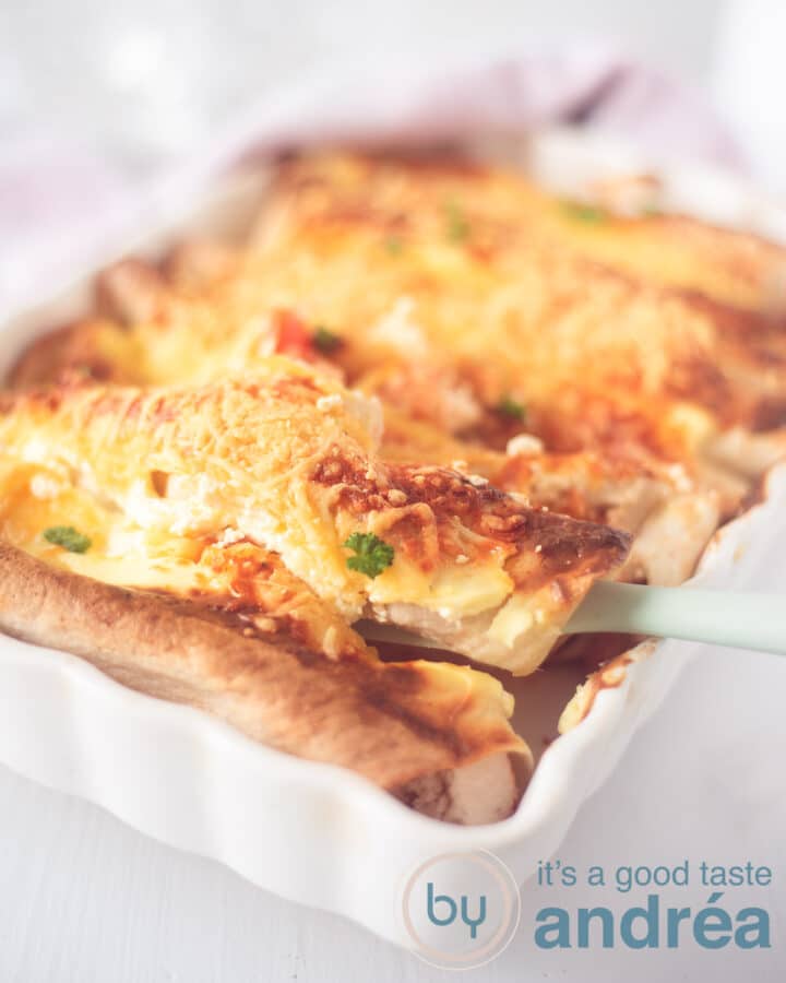 Kip Enchilada Ovenschotel - By Andrea Janssen