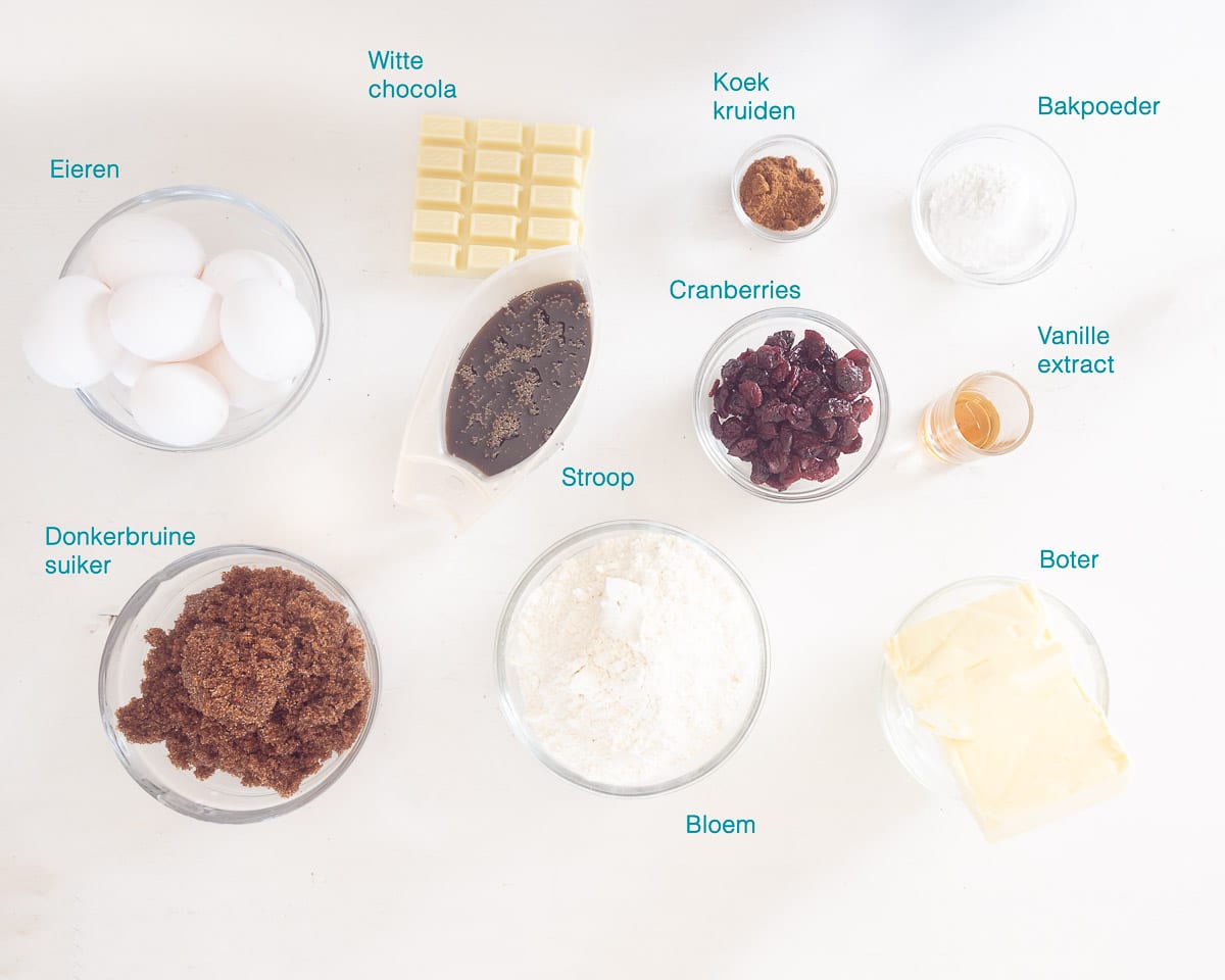 Cranberry Tulband met Witte Chocola - By Andrea Janssen