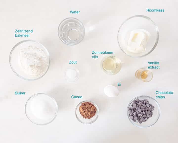 Chocolade Cheesecake Cupcakes - By Andrea Janssen