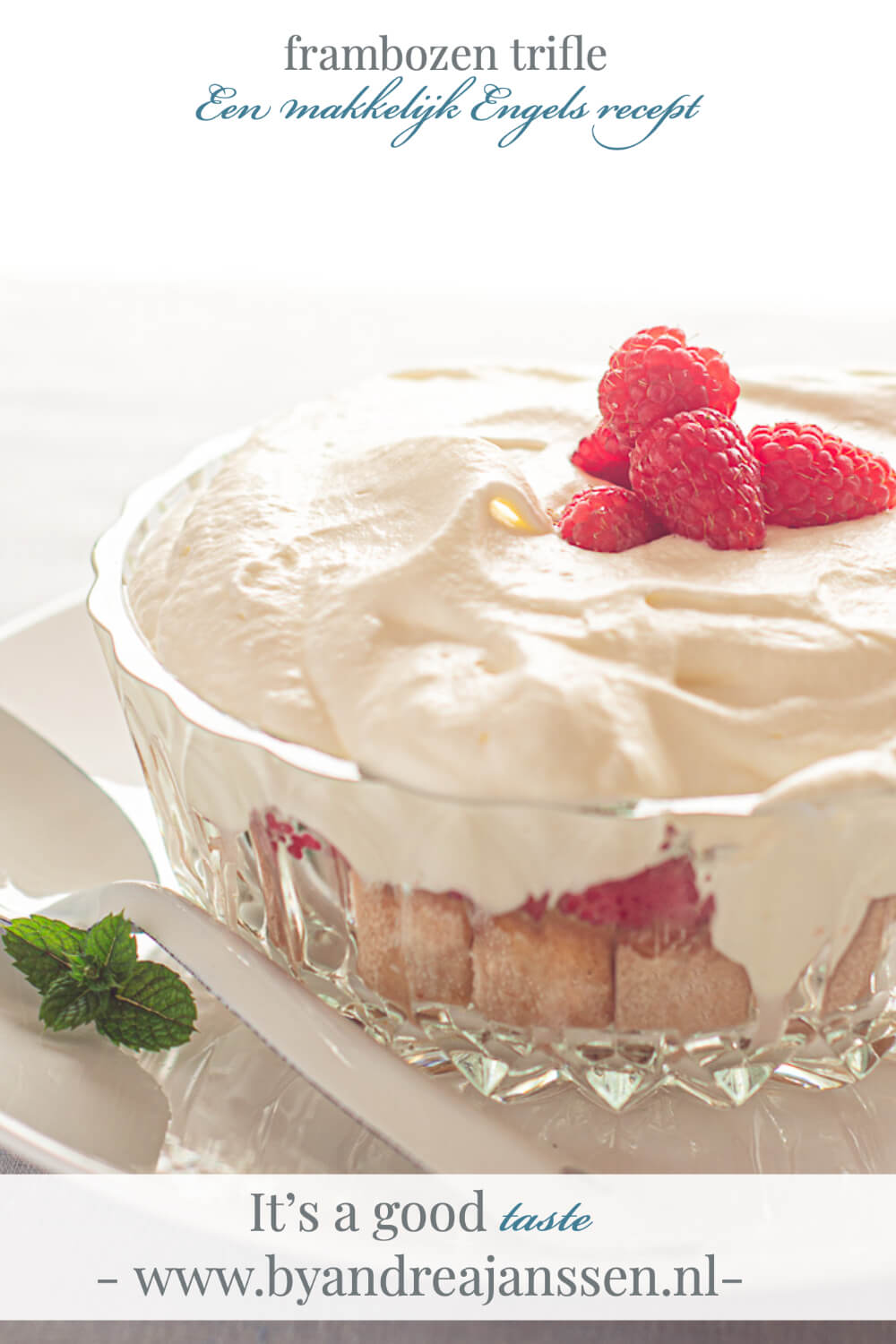 Frambozen trifle | By Andrea Janssen