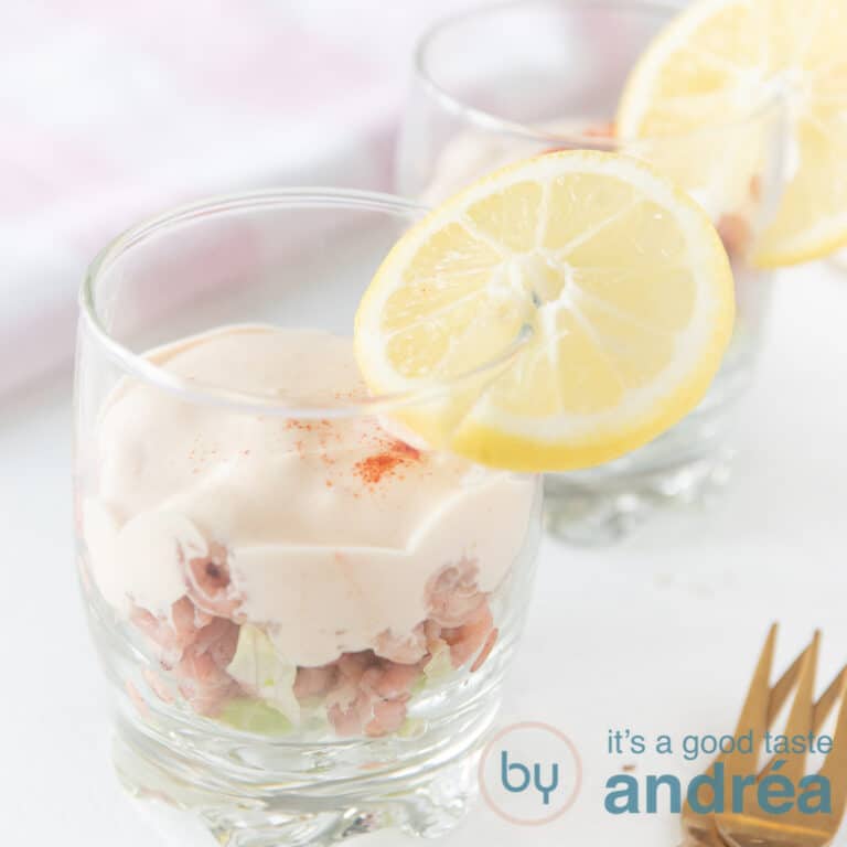 Klassieke Zalmcocktail met Whiskysaus - By Andrea Janssen