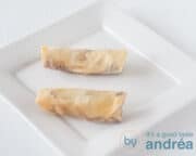 Mini Loempia's {Frituur en Airfryer recept} - By Andrea Janssen