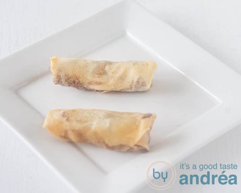 Mini Loempia's {Frituur en Airfryer recept} - By Andrea Janssen