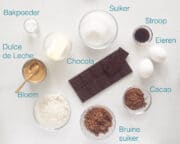 Makkelijke Karamel Brownies met Dulce de Leche Vulling - By Andrea Janssen