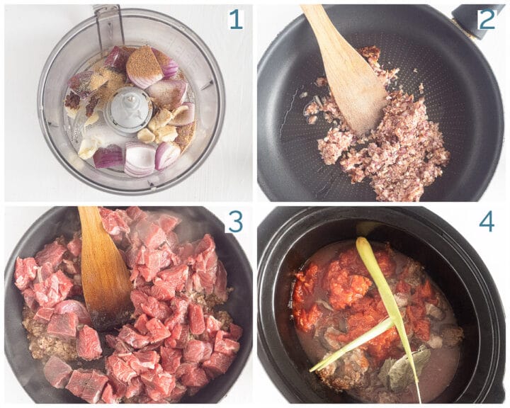 Daging Smoor uit de Slowcooker (Indonesisch Rundvlees Gesmoord in ...