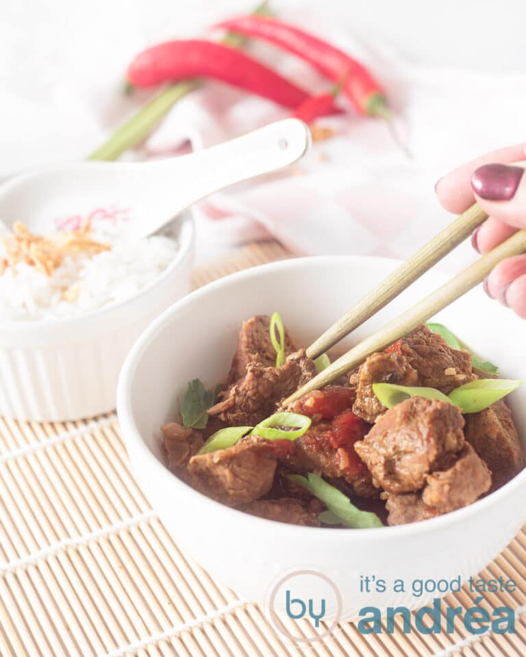 Daging Smoor uit de Slowcooker (Indonesisch Rundvlees Gesmoord in ...