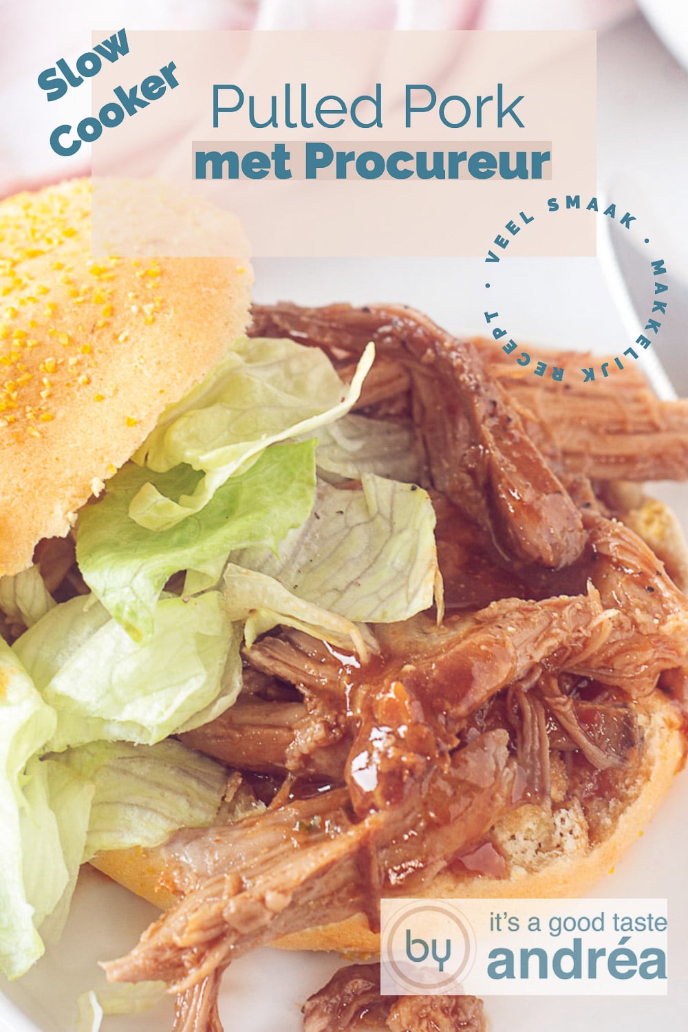 Pulled Pork Uit de Slowcooker met Procureur - By Andrea Janssen