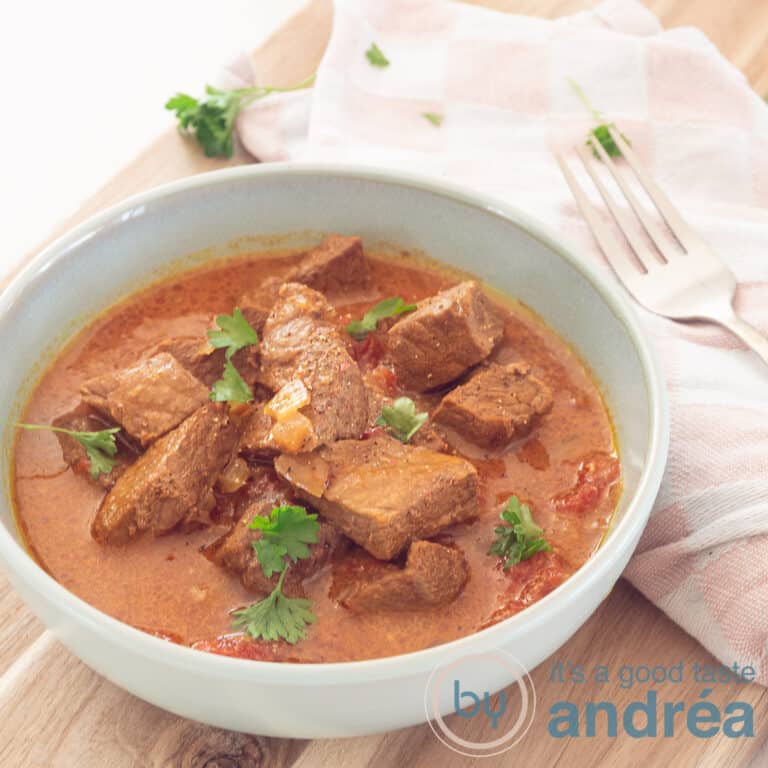 Rundertong in Madeirasaus - By Andrea Janssen