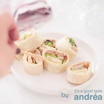 Koude Wraps met Kip en Heksenkaas - By Andrea Janssen