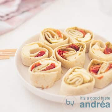 Caprese Wrap Hapjes - By Andrea Janssen