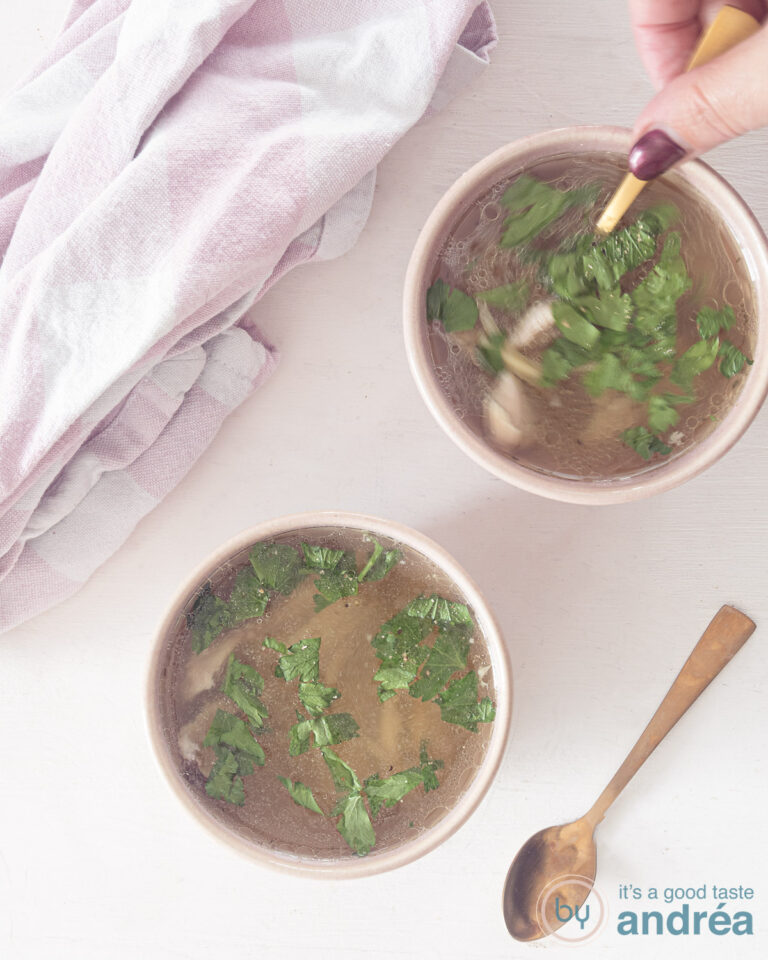 Ouderwetse Kippensoep van Verse Groenten - By Andrea Janssen