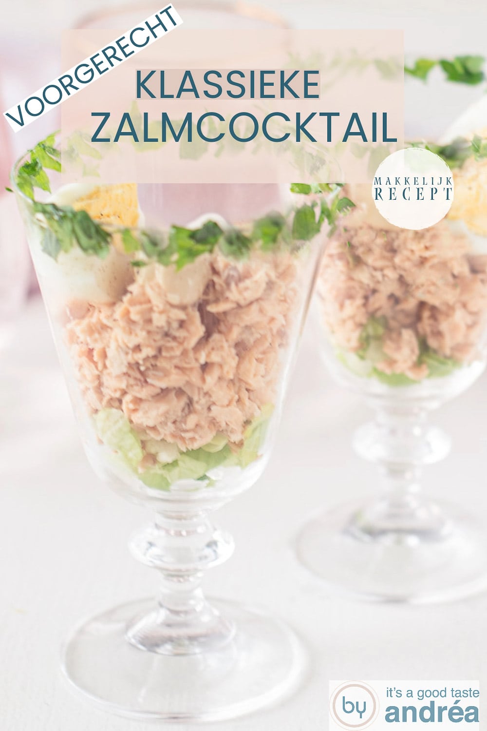 Klassieke Zalmcocktail met Whiskysaus - By Andrea Janssen
