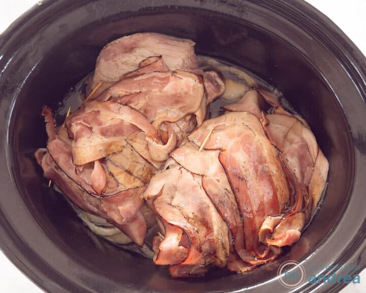 Rosbief met Bacon uit de Slowcooker - By Andrea Janssen