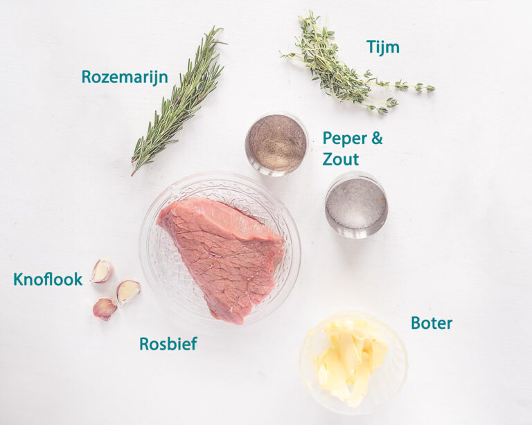 Malse Rosbief uit de Oven met Rozemarijnboter - By Andrea Janssen