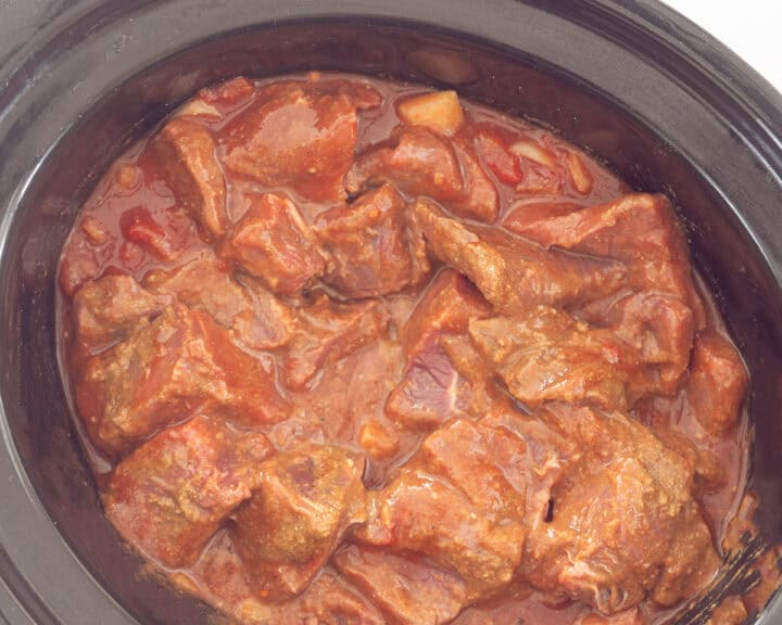 Slowcooker Curry Madras met Rundvlees - By Andrea Janssen