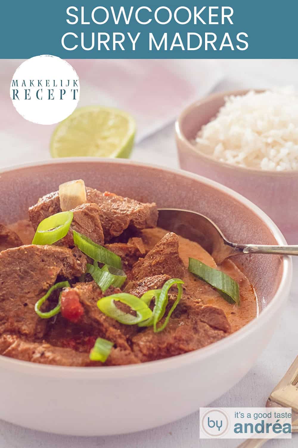 Slowcooker Curry Madras met Rundvlees - By Andrea Janssen