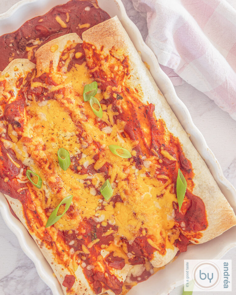 Ovenschotel: Enchilada's met Gehakt en Kaas - By Andrea Janssen